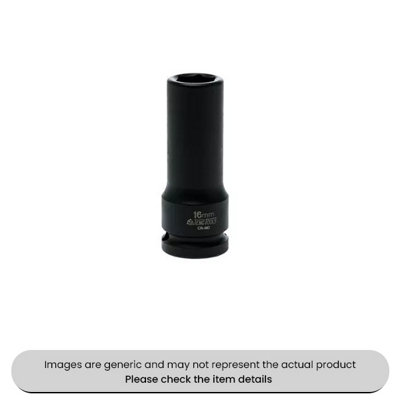 Deep Impact Sockets 1/2" Drive, DIN Standard, 11MM Metric, 6 Point Pack ...
