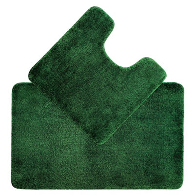 Dark Green Bath Mat
