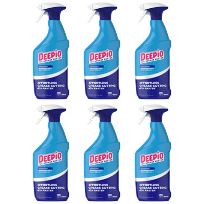 Deepio Professional Degreaser Spray 6 x 800ML