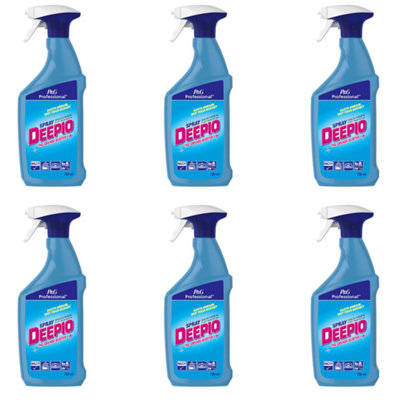 Deepio Professional Degreaser Spray 750ml (Pack of 6)