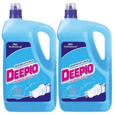 Deepio Professional Washing-up Liquid 5L Pack of 2