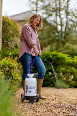Garden Pressure Sprayer On Wheels | Fasci Garden