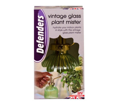 Defenders Vintage Glass Plant Mist Sprayer (assorted Colours)