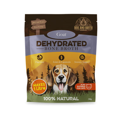Dehydrated Goat Broth for Dogs