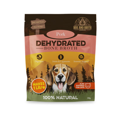 Dehydrated Pork Broth for Dogs