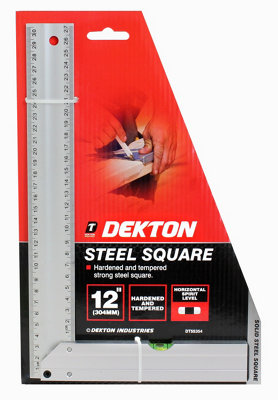 Dekton 12'' Aluminium Square Speed Square Measuring Tool Roofing ...