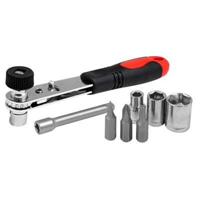Dekton 22pc Socket and Bits set,Ergonomic anti-slip handle,2 way ...