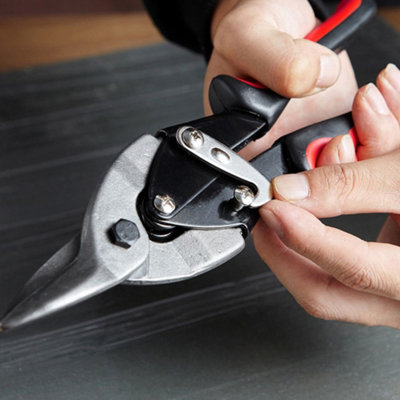 Dekton 250mm Straight Cut Aviation Tin Snip Cut Cutting Shear Sheet ...