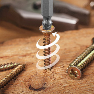 Dekton 4pc Screw Extractor Set ,Hardened steel