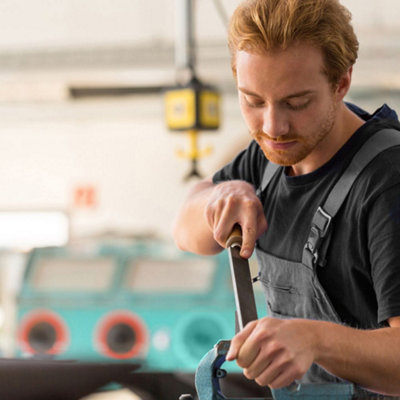 Dekton 5Pc 200mm Soft Grip Assorted Engineer Metal File Set Heavy Duty ...