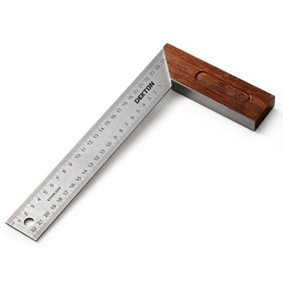 Dekton 9'' Hardwood Try Set 90 Degree Square Woodworking Carpenter Wood ...