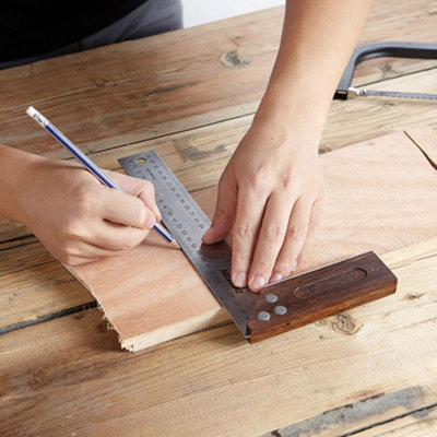 Dekton 9'' Hardwood Try Set 90 Degree Square Woodworking Carpenter Wood ...