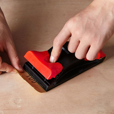 Dekton Decorating 6.5" Hand Sanding Block Wet Dry Sand Paper Carpenter DIY