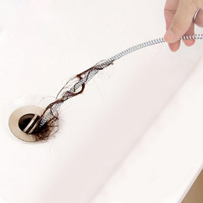 Dekton Drain Steel Coil Worm Screw Cleaner 1,8Meters long.