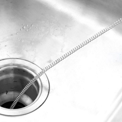 Dekton Drain Steel Coil Worm Screw Cleaner 1,8Meters long.