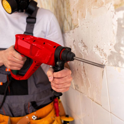 Dekton DT80160 4 Piece SDS Plus Chisel Set with SDS Plus Fitting