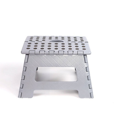 Dekton Folding Step Stool 150kg Max Anti Slip Home Workplace Aid Ladder ...