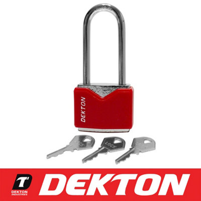 Dekton Heavy Duty Waterproof Steel Outdoor Security Shed Padlock Door ...