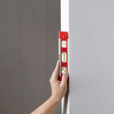 Dekton Magnetic Spirit Level Levels 22.5cm / 9" Lightweight Small Brick ...