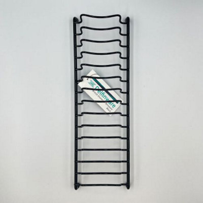Delfinware Wireware Black Popular Plate Rack