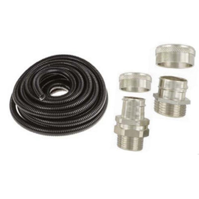 Deligo GP20CP PVC Coated Galvanized Steel Black Flexible Conduit 20mm ...