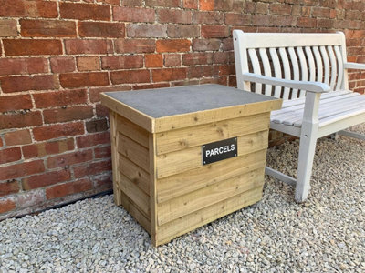 Delivery Box, Garden Store, Muddy Shoes Boots Wellingtons Storage, Log ...