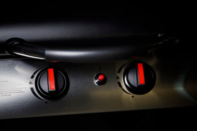 Dellonda 2 Burner Gas BBQ Grill With Piezo Ignition, Built-In ...