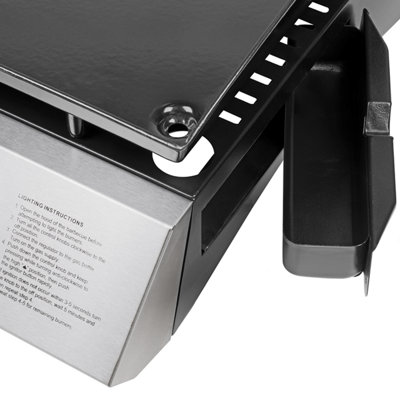 Dellonda 2 Burner Portable Gas Plancha 5kW Hot Plate BBQ Griddle ...