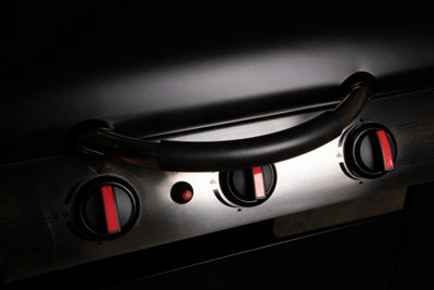 Dellonda 3 Burner Gas BBQ Grill With Piezo Ignition, Built-In ...