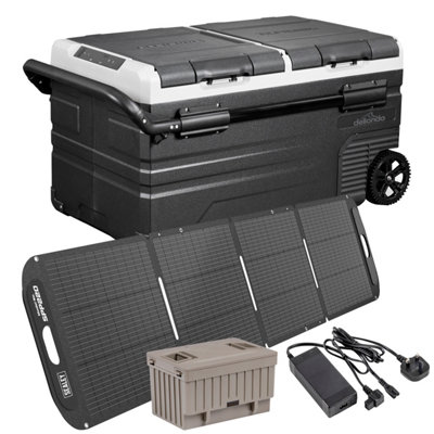 Dellonda Portable Fridge Freezer/Cool Box 75L with 11.1V Portable ...