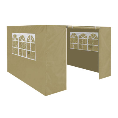 Dellonda Premium Side Walls Doors Windows For Gazebo Marquee Fits 2 x ...