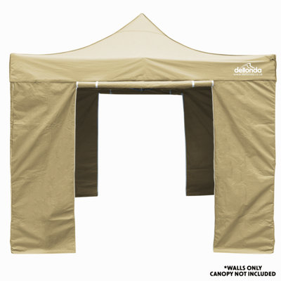 Dellonda Premium Side Walls Doors Windows For Gazebo Marquee Fits 2 x ...