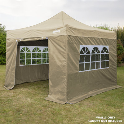 Dellonda Premium Side Walls Doors Windows For Gazebo Marquee Fits 2 x ...