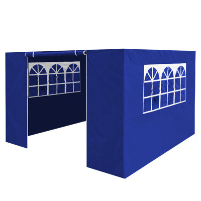 Dellonda Premium Side Walls Doors Windows For Gazebo Marquee Fits 2 x ...