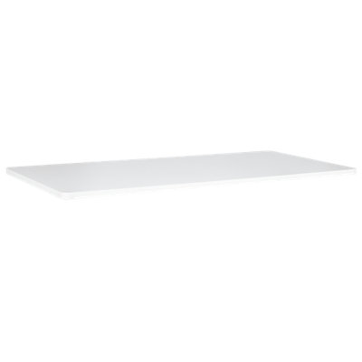 Dellonda White Rectangular Spacious Desktop 1400mm x 700mm 1" Thickness ...