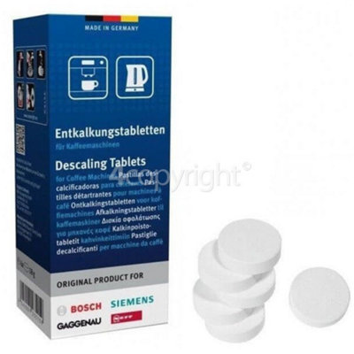 Delonghi Coffee Machine and Kettle Descaler Tablets