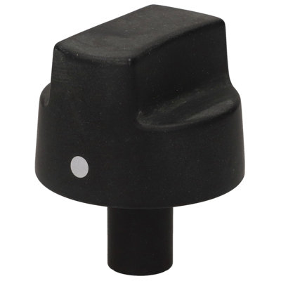 DeLonghi Cooker Burner Control Knob - Black - DEL218P25A344