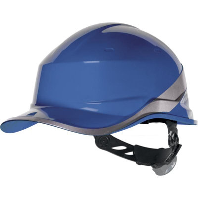 Delta Plus Diamond V Baseball Reversible Hard Hat Blue