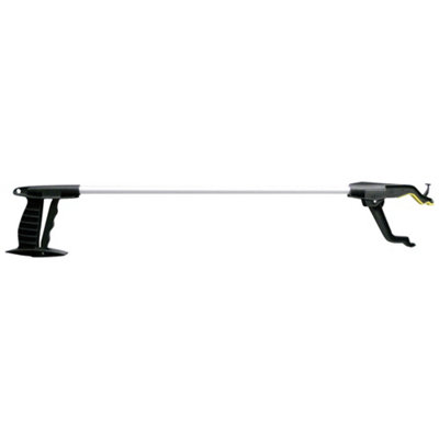 Deluxe 35 Inch Long Reach Grabber Tool - Ideal Helping Hand for Litter ...