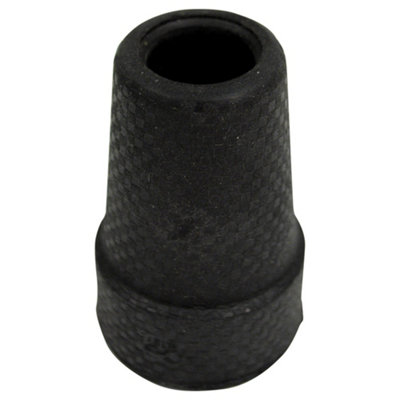 Deluxe Chequered Design Walking Stick Ferrule - 22mm - Anti-Slip Design ...