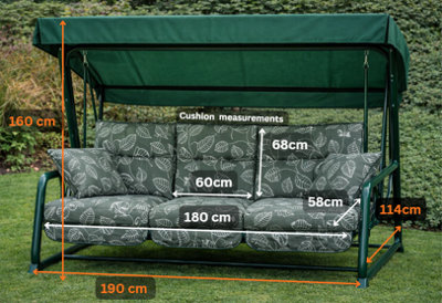 Deluxe Cotswold Leaf Pendulum Hammock