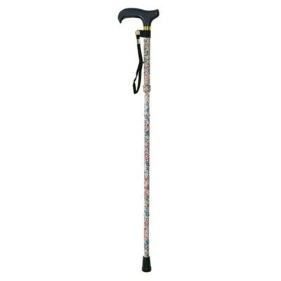 Deluxe Foldable Walking Cane for Ambidextrous Users - Adjustable Height ...