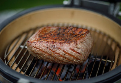 Deluxe Kamado Style BBQ Grill, Oven, Smoker, Ceramic 16"(40cm) - DG158