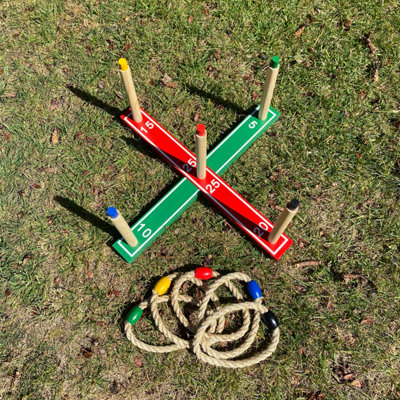 Deluxe Quoits Garden Ring Toss Game | DIY at B&Q