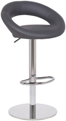 Deluxe Sorrento Kitchen Bar Stool, Height Adjustable, Swivel Mechanism ...