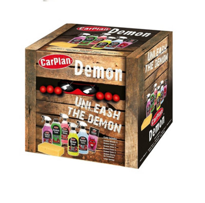 Demon Car Cleaning Kit Car Valet Foam Shampoo Wheel Shine Type Cleaner