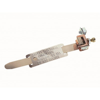 Dencon Adjustable Earth Bonding Clamp Multi Colour (One Size)