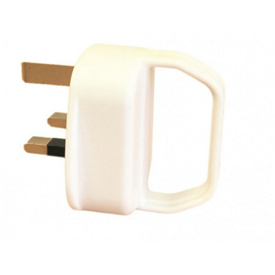 Dencon Easy Pull Plug 13a White Multi Colour (One Size)