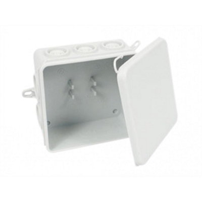 Dencon Square Ip54 Junction Box Multi Colour (80mm)
