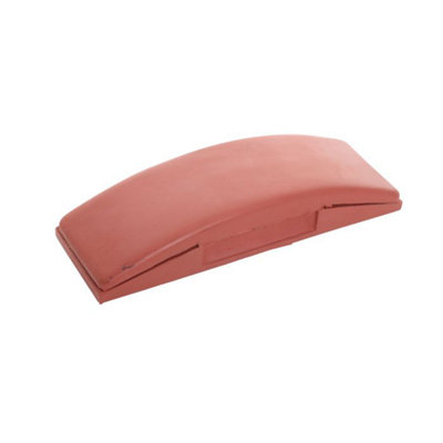 Dense Rubber Sanding Block, with clips, 225 x 70mm | DIY at B&Q